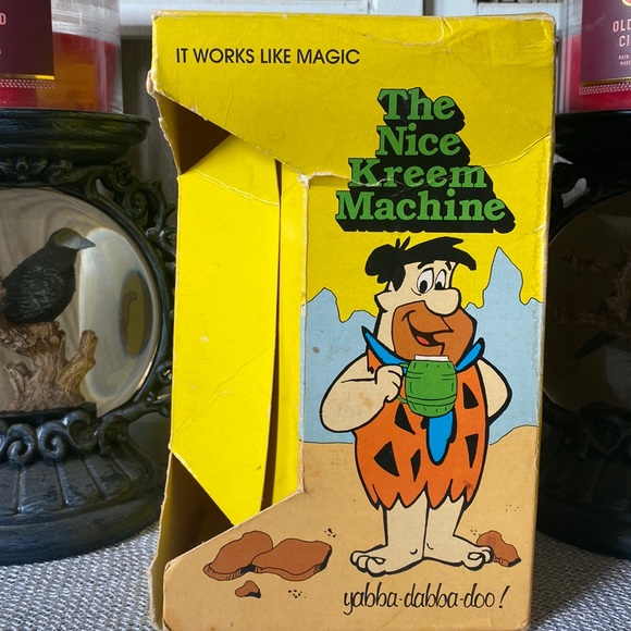 Kitchen | Vintage Fred Flintstone The Nice Kreem Machine | Poshmark